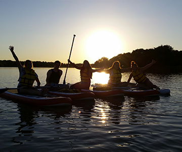 Paddle Across Zorinsky Lake | Community of the Month